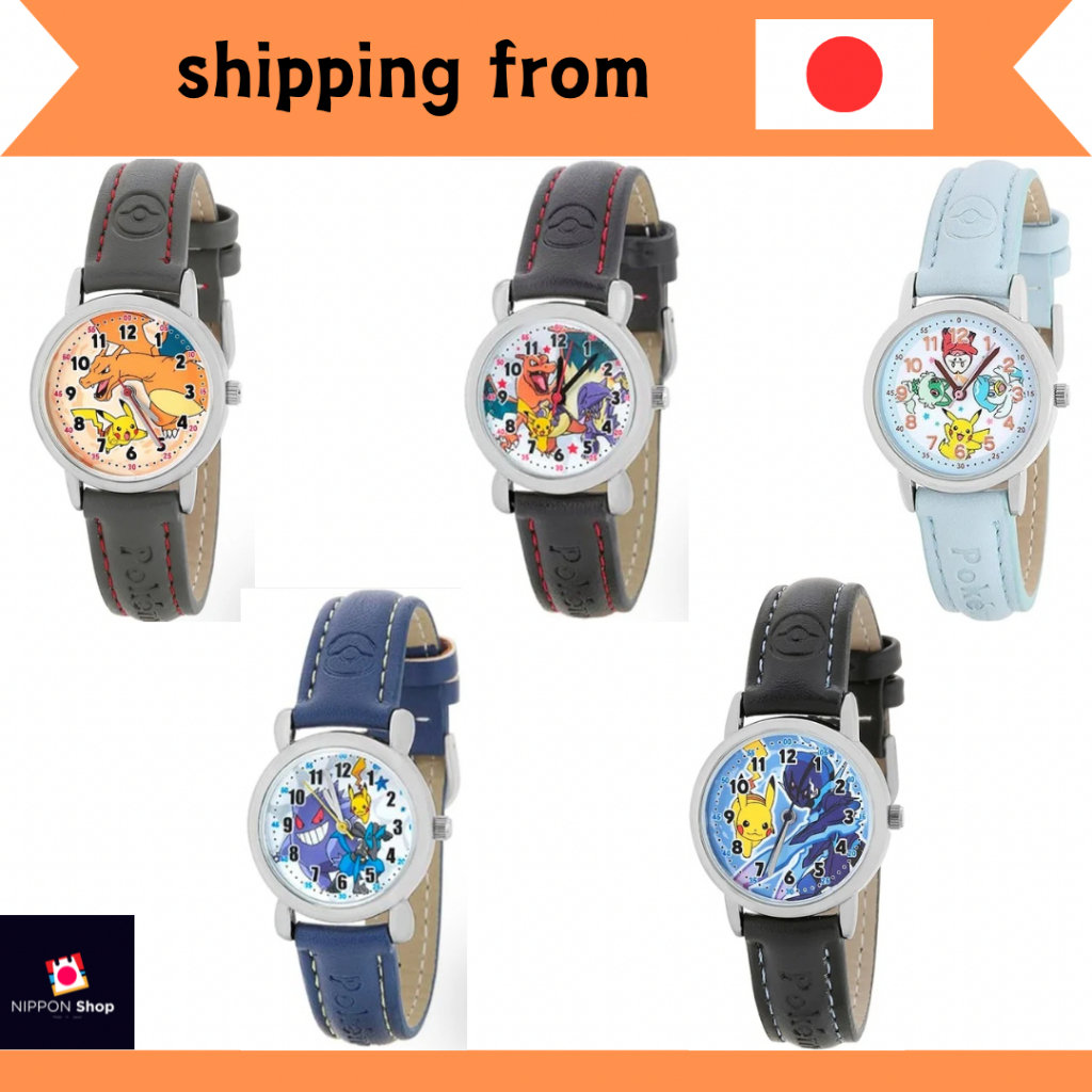 Pokémon Fashion Watch - 5 Designs 【Direct from Japan】 | Shopee Singapore