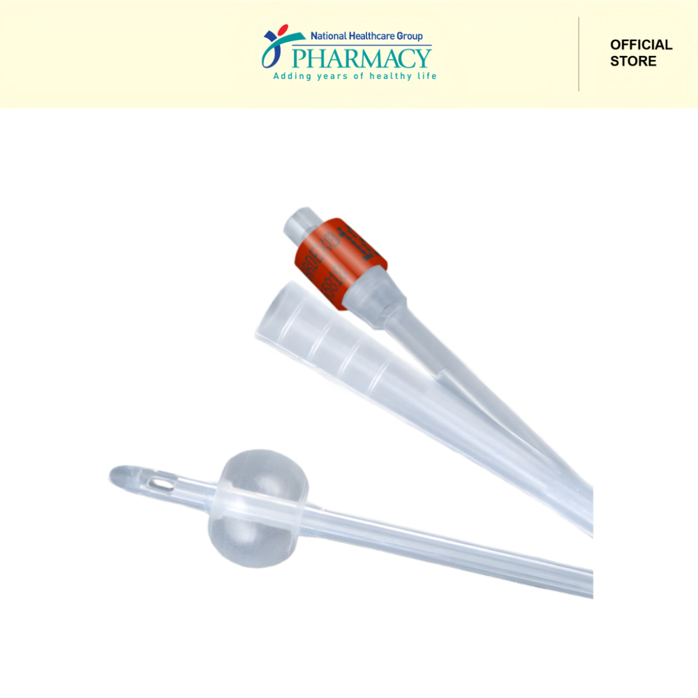 Bardex Foley Catheter 100% Silicone 18F 165818 (1 Piece) | Shopee Singapore