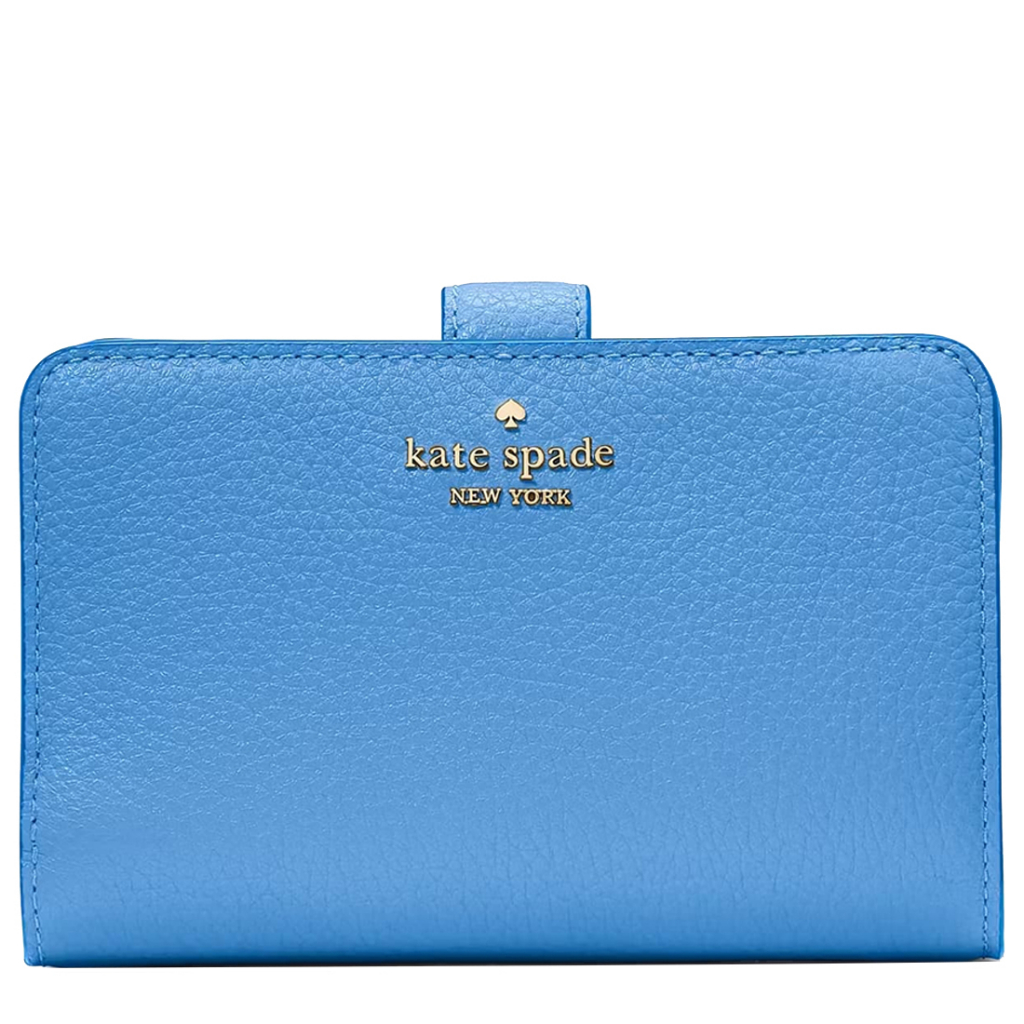 Kate Spade Lena Medium Bifold Wallet in Tide Pool KH787 | Shopee Singapore