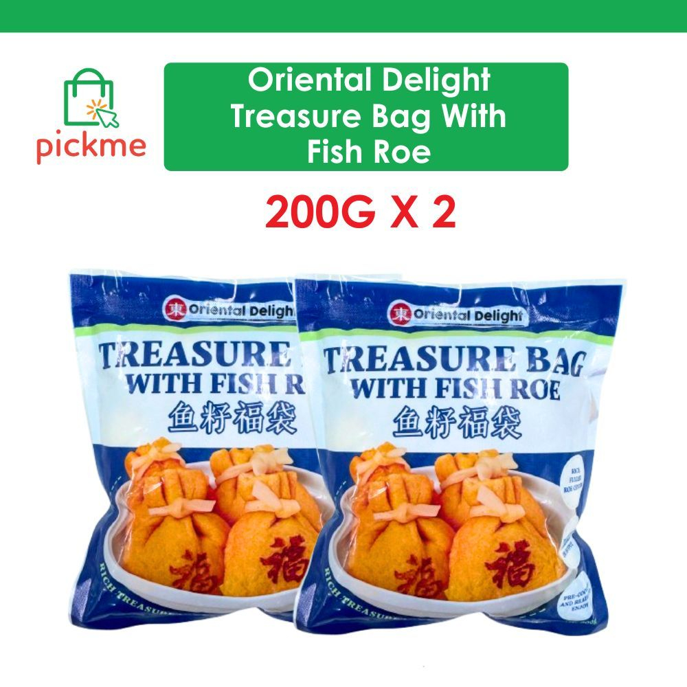 [Bundle of 2] Oriental Delight Treasure Bag With Fish Roe (200G X 2 ...