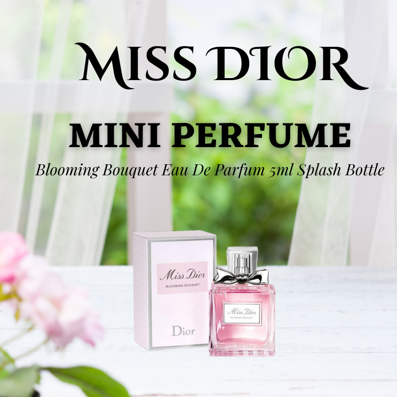 Christian Dior Miss Dior Blooming Bouquet Eau De Toilette 5ml Mini ...