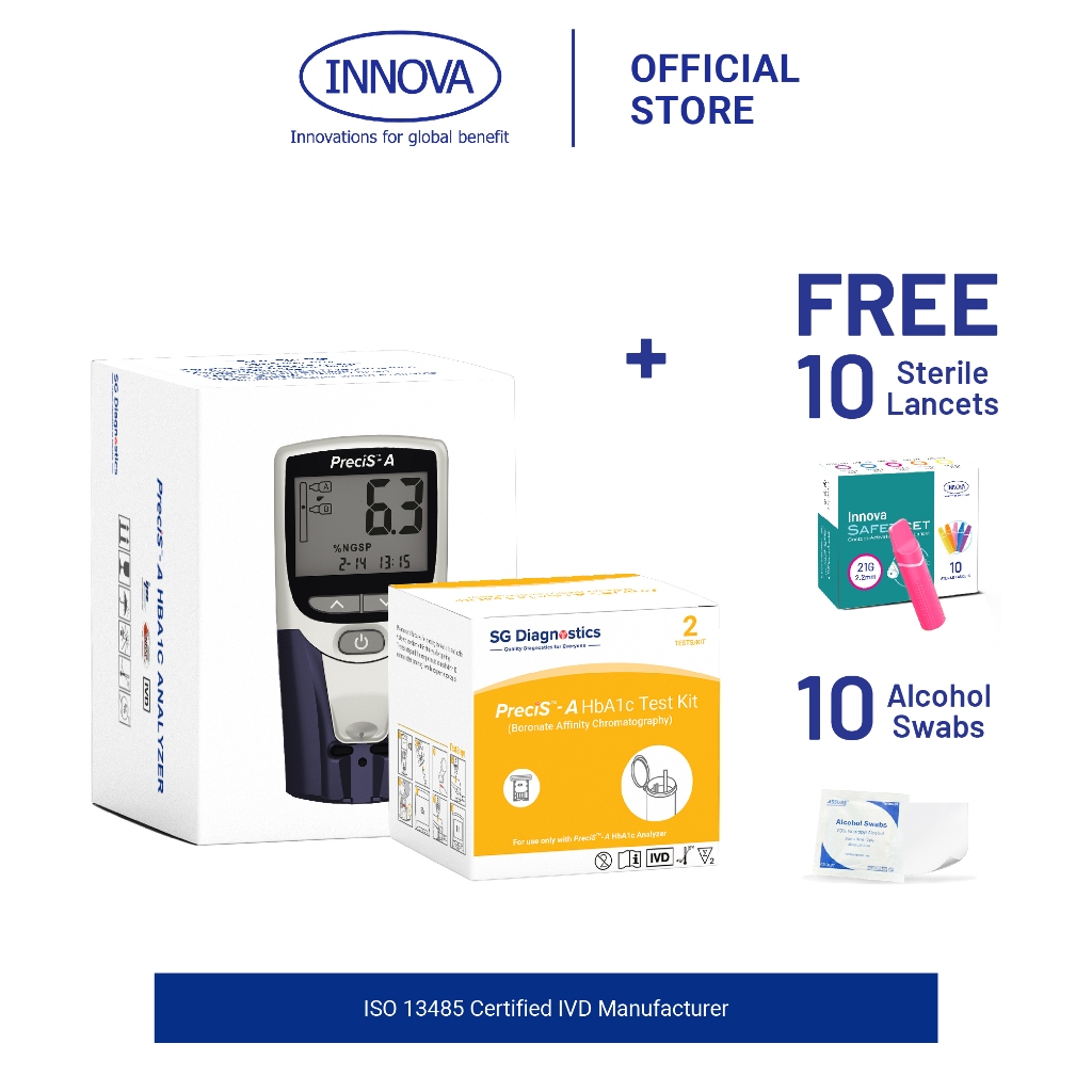 PreciS-A HbA1c Rapid Analysis System | Shopee Singapore