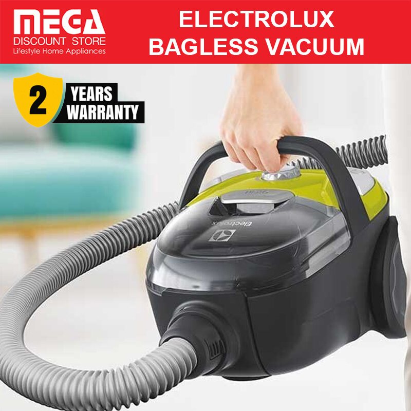 ELECTROLUX Z1231 COMPACTGO BAGLESS AND CORDED VACUUM CLEANER | Shopee ...