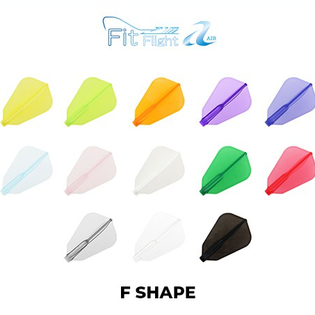 【Cosmo】Fit Flight Air Darts Flight (F Shape) | Shopee Singapore