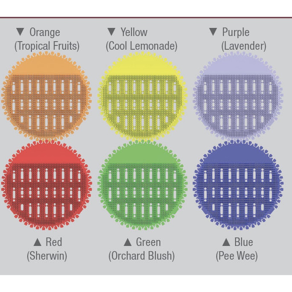 [SO] Air Perfume Fragrance Pad / Air Scented Gel Freshener Drainage ...