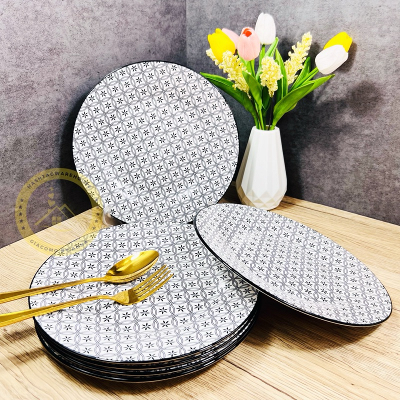 PALAZZO | FINE PORCELAIN 10.5” Buffet Plates (6pcs) Fine Porcelain ...