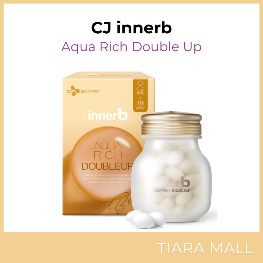 [CJ Innerb]Aqua Rich Double up (600mg x 56cap), Skin Moisturing, UV ...