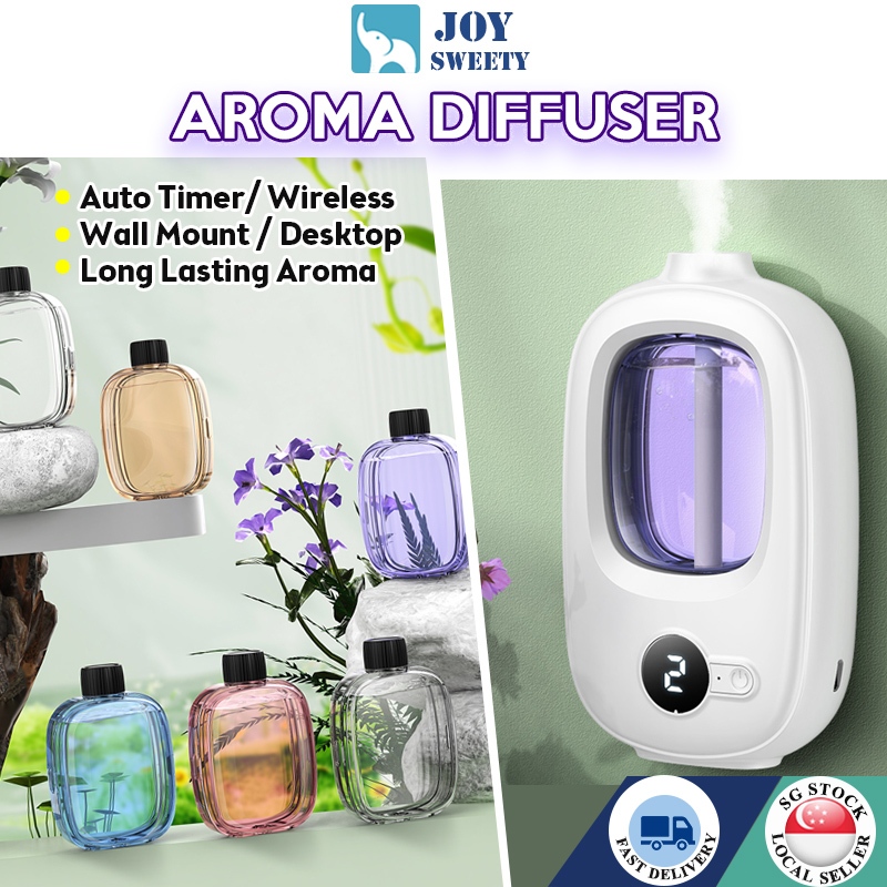 🇸🇬Automatic Aroma Diffuser Home Aroma Air Freshener Room Fragrance Mist ...