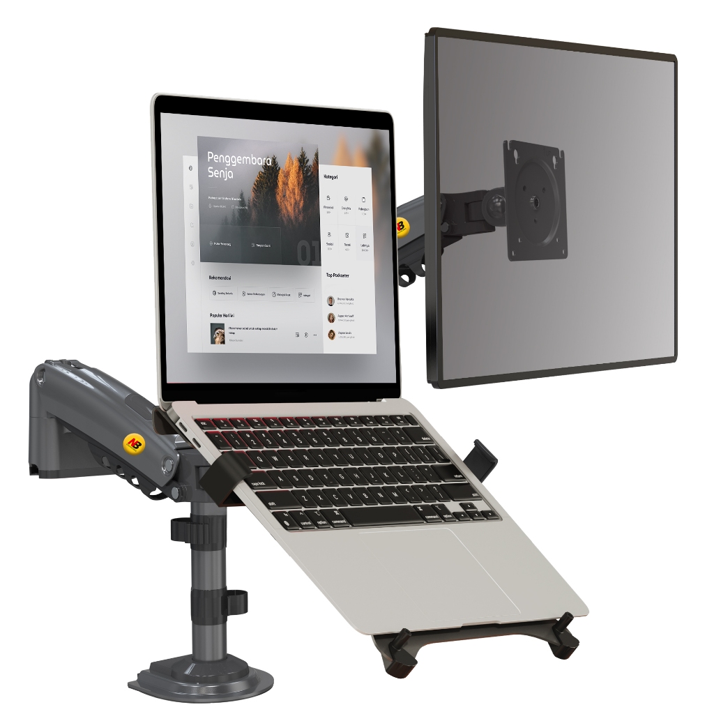North Bayou NB, Monitor Stand, Monitor Bracket, Dual Monitor Arm - NB ...