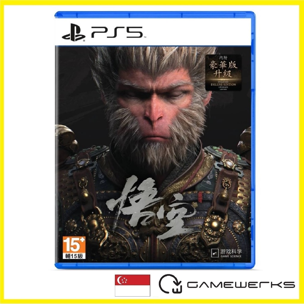 PS5 Black Myth : Wukong R3 (Physical Disc) | Shopee Singapore