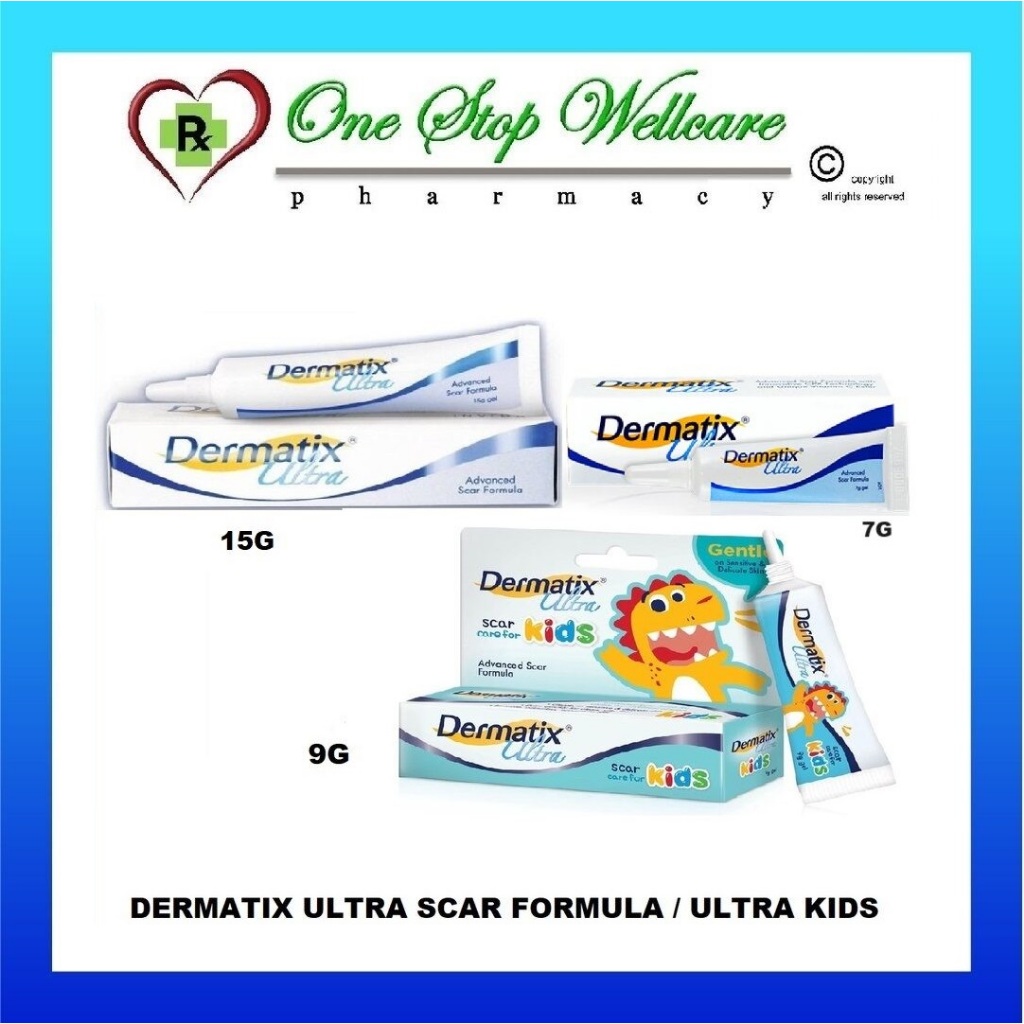 DERMATIX ULTRA SCAR FORMULA (15G / 7G) / ULTRA KIDS GEL 9G | Shopee ...