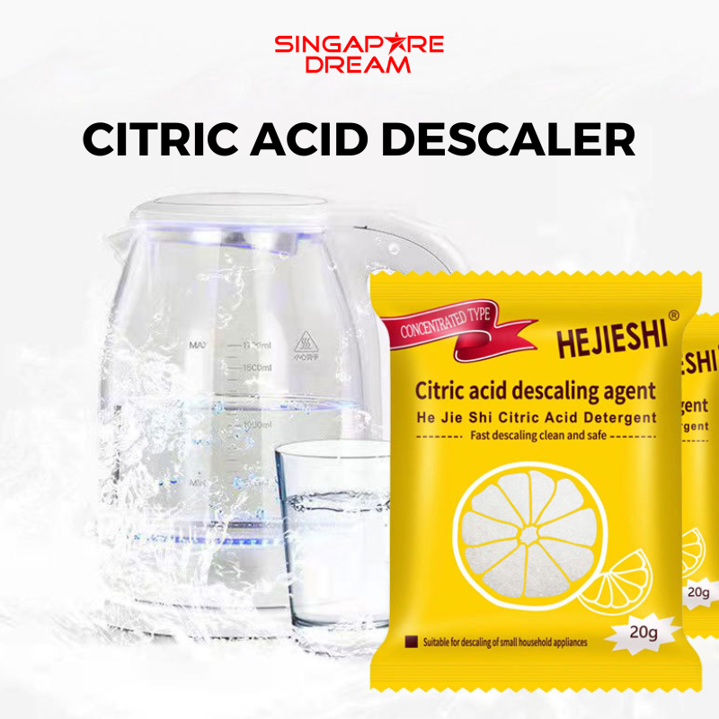 Citric Acid Descaling Agent Teapot Kettle Cleaner Cleaning Detergent ...