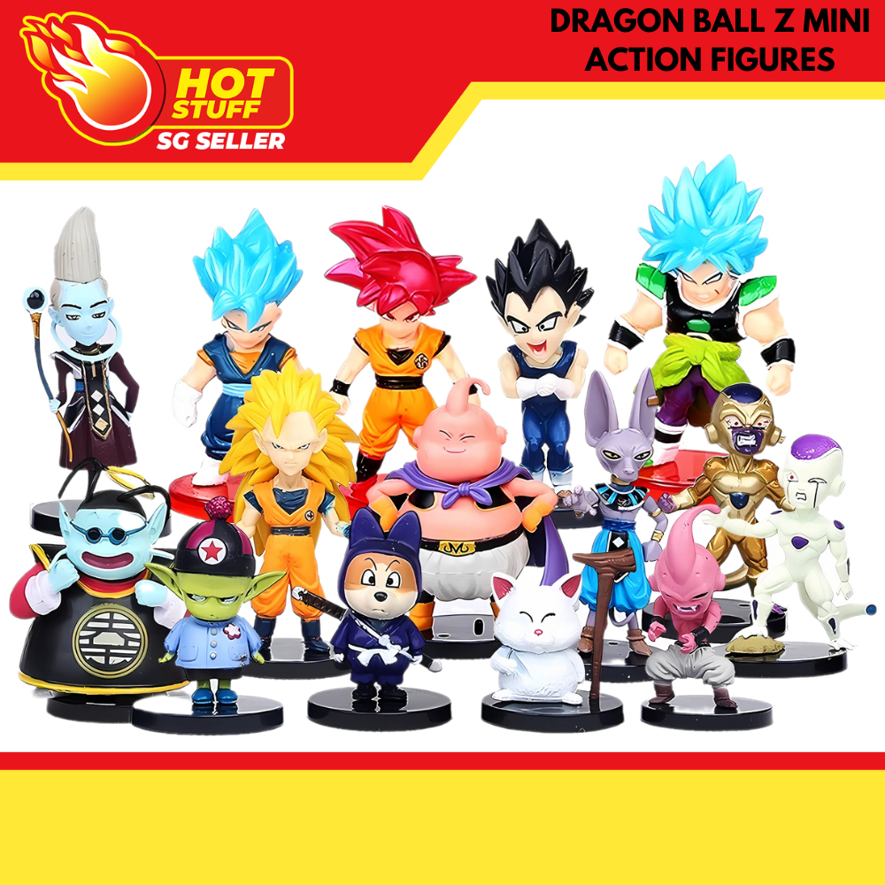 Dragon Ball Z 10 / 16pcs set Figurine mini action figure birthday gift ...
