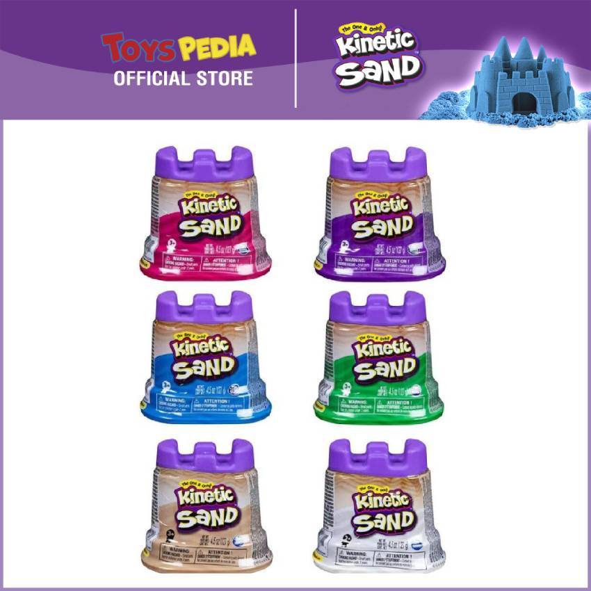 Kinetic Sand 4.5 oz Single Container - Assorted* | Shopee Singapore