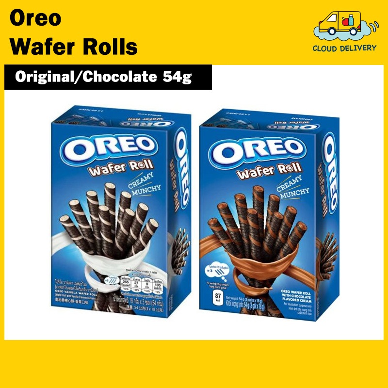 Oreo Wafer Rolls 54g | Shopee Singapore