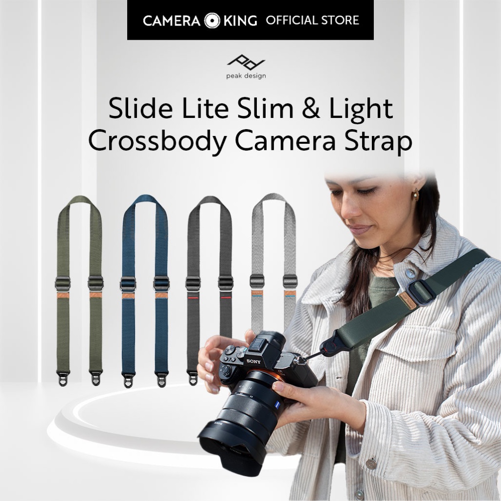 [Peak Design] Slide Lite Camera Strap for Mirrorless Cameras and DLSR ...