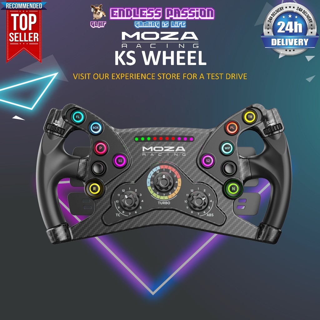 Moza KS Steering Wheel - RS047 | Shopee Singapore