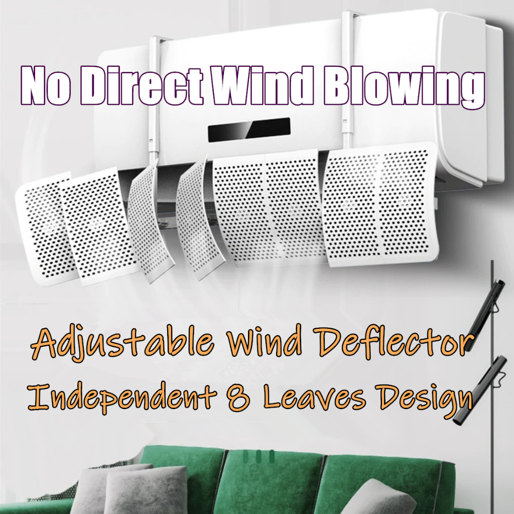 Air Conditioner Wind Deflector/Air baffle/anti direct blowing/cold air ...