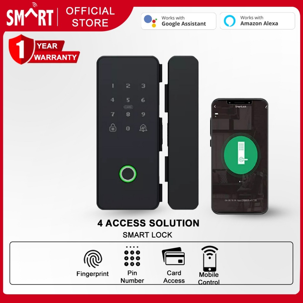 Smart Digital Lock WT2020 / Tuya Smart Life App Control / History Unlock Records | Shopee Singapore
