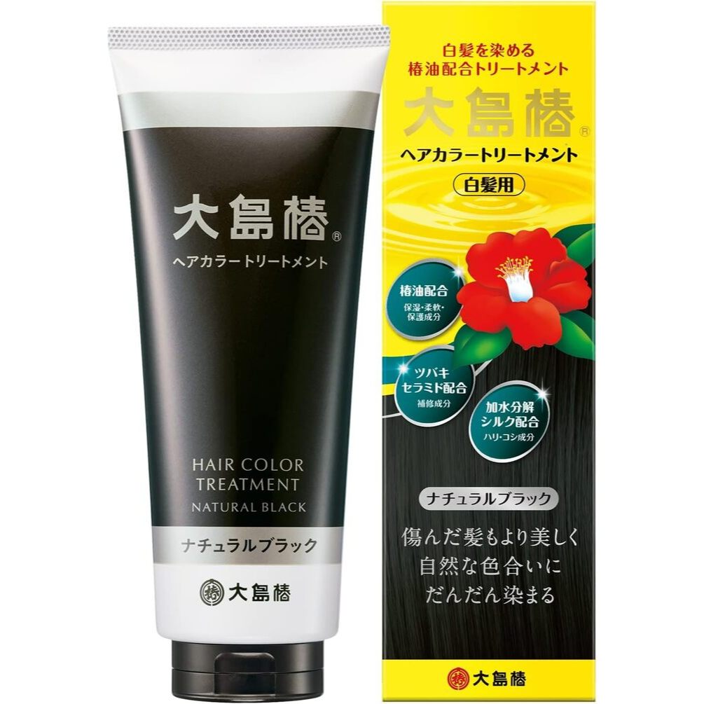 Oshima Tsubaki Hair Color Treatment, Color Treatment, Gray Hair Dye ...