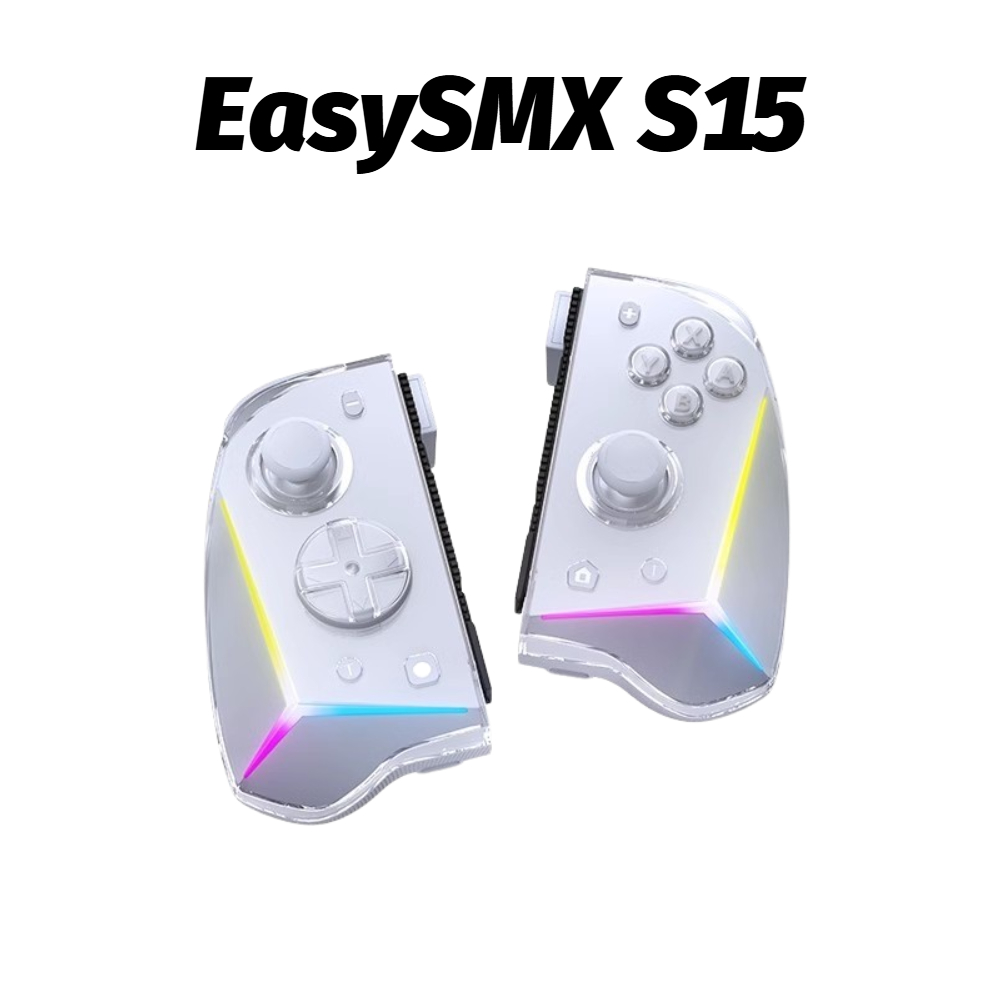 【24h Free ship selangor】EasySMX S15 L/R Joypad Wireless RGB Controller ...
