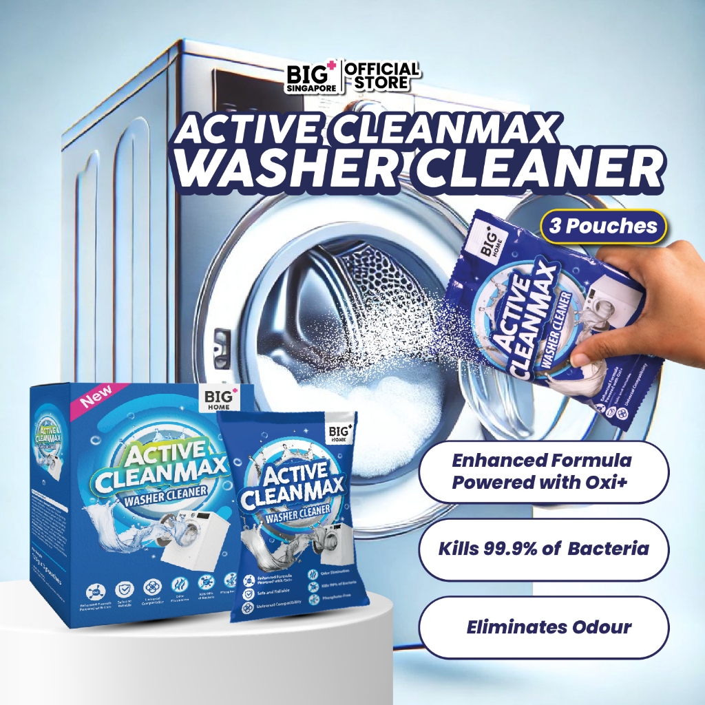 BIG+ Active CleanMax Washer Cleaner Washing Machine Drum Cleaning ...