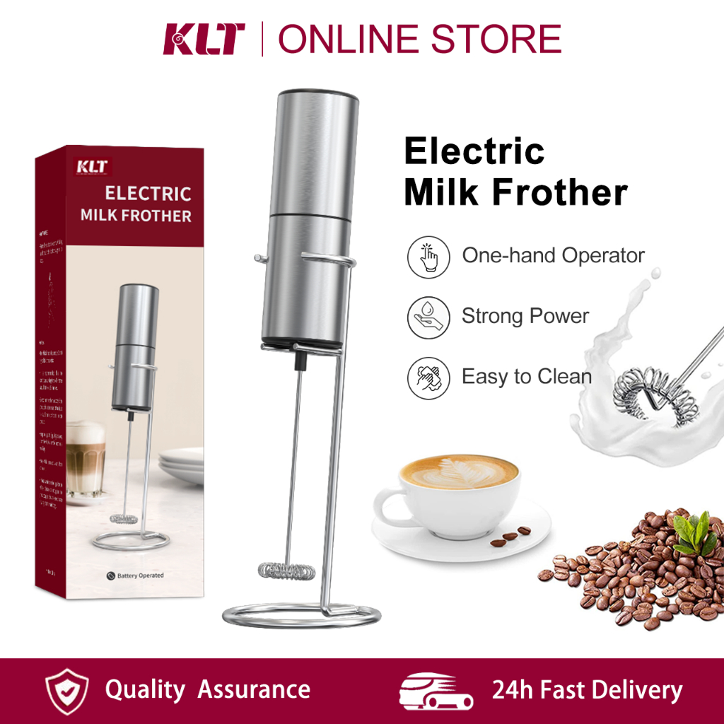 Cliton Electric Milk Frother Egg Beater Coffee Frother Efficient Mixing ...
