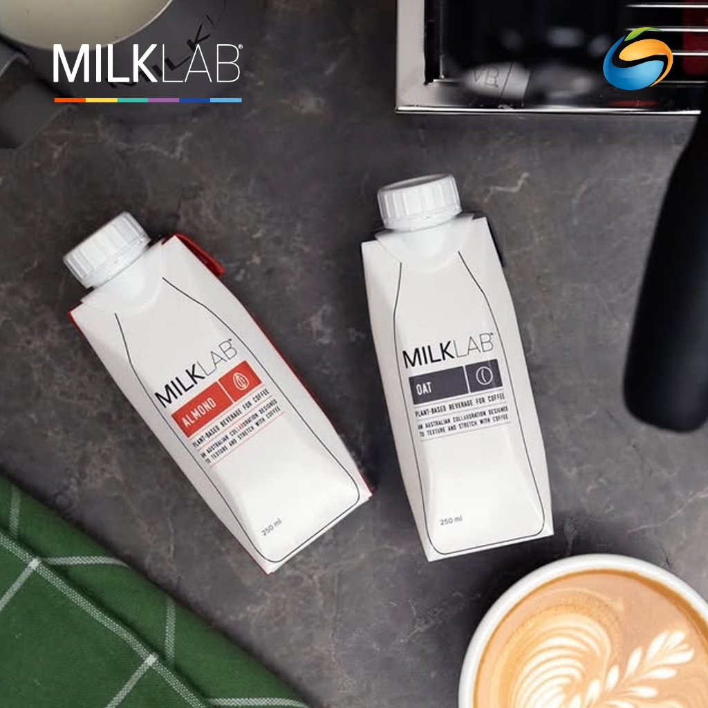 MILKLAB Mini UHT Barista Milk for Coffee 250mL X 24 (Almond Milk, Oat Milk) | Shopee Singapore