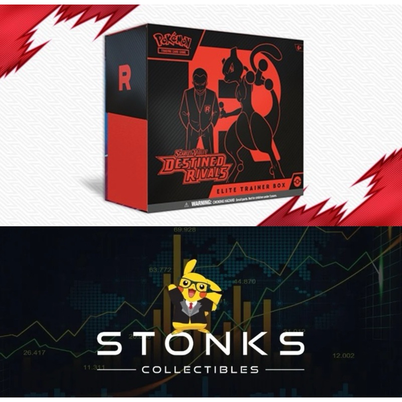 Pokemon TCG SV10 Destined Rivals Elite Trainer box SV-10 | Shopee Singapore