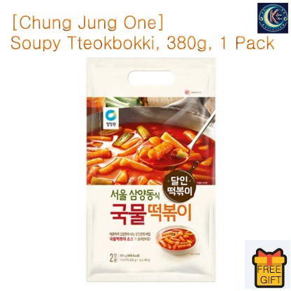 [Chung Jung One] Soupy Tteokbokki, 380g, 1 Pack | Shopee Singapore