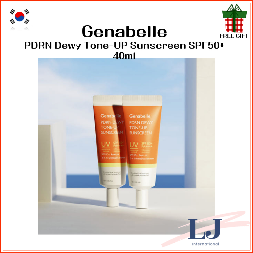 Genabelle PDRN Dewy Tone-UP Sunscreen SPF50+ 40ml | Shopee Singapore