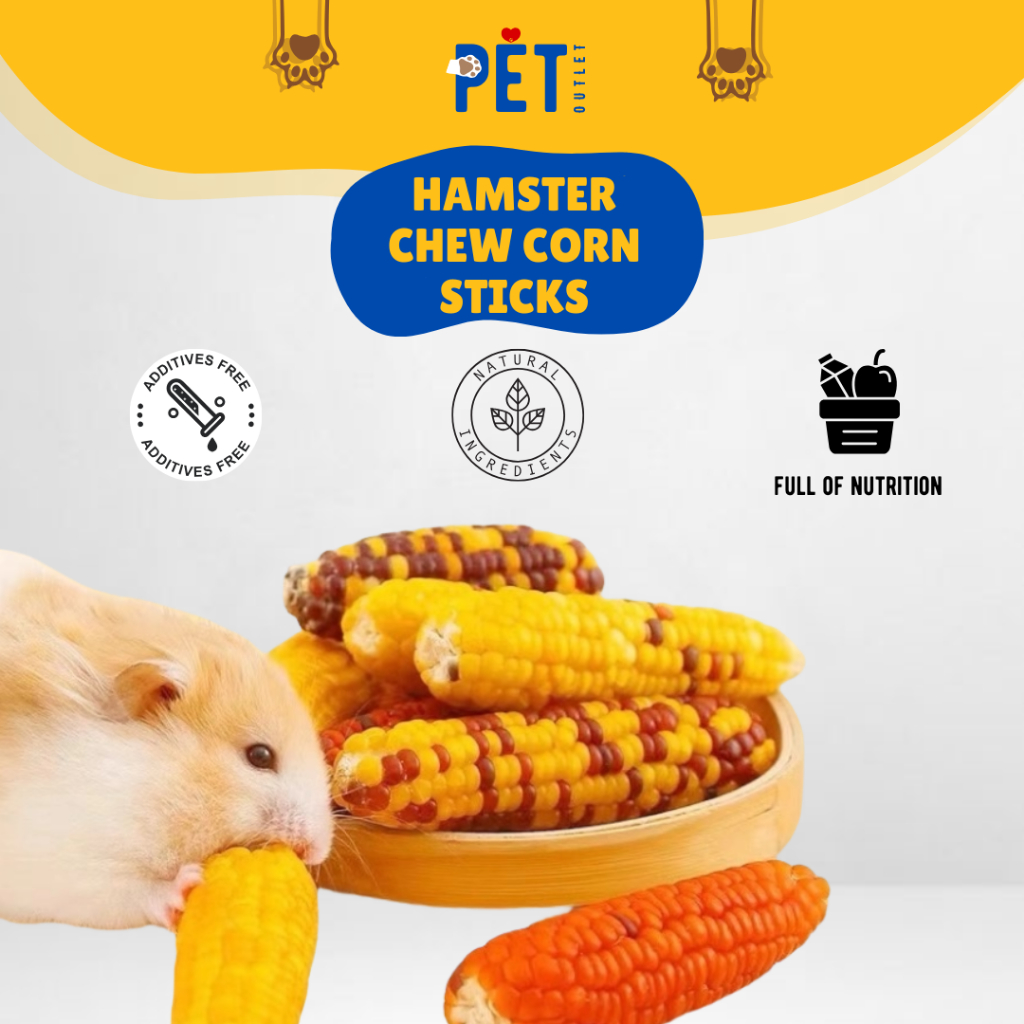 YEE Hamster Corn Hamster Snack Teeth Grinder maize Nutrient natural ...