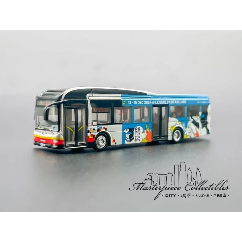 Singapore Bus MAN A22 1/110 Model | Shopee Singapore