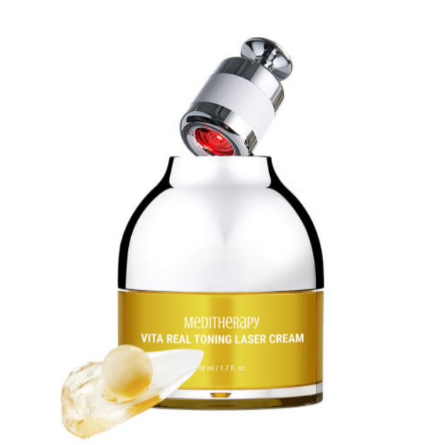 Meditherapy Vita Real Toning Laser Cream + Device, Vitamin C ...