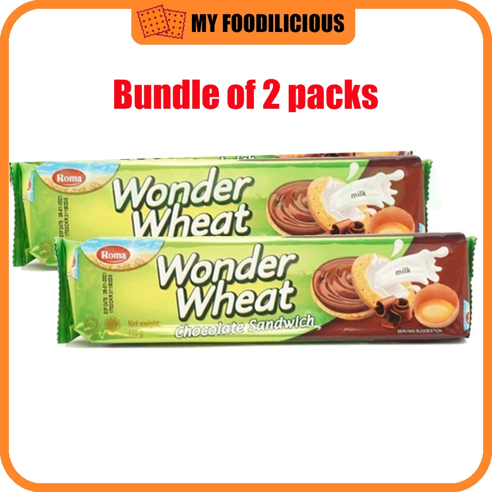 Roma Wonder Wheat Chocolate Sandwich Chocolate Biscuit Chocolate ...