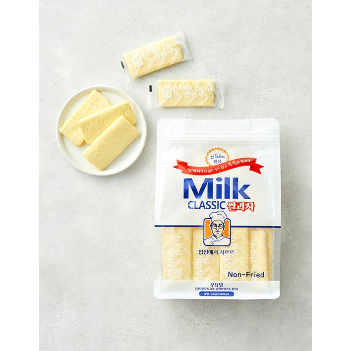 Milk Classic Rice Snack 240g | Shopee Singapore