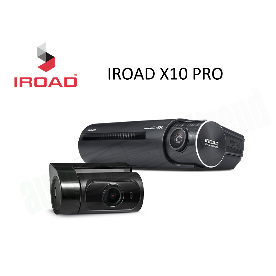 IROAD X10 PRO UHD Front + FHD Rear Dual-Channel Dashcam Car Camera ...