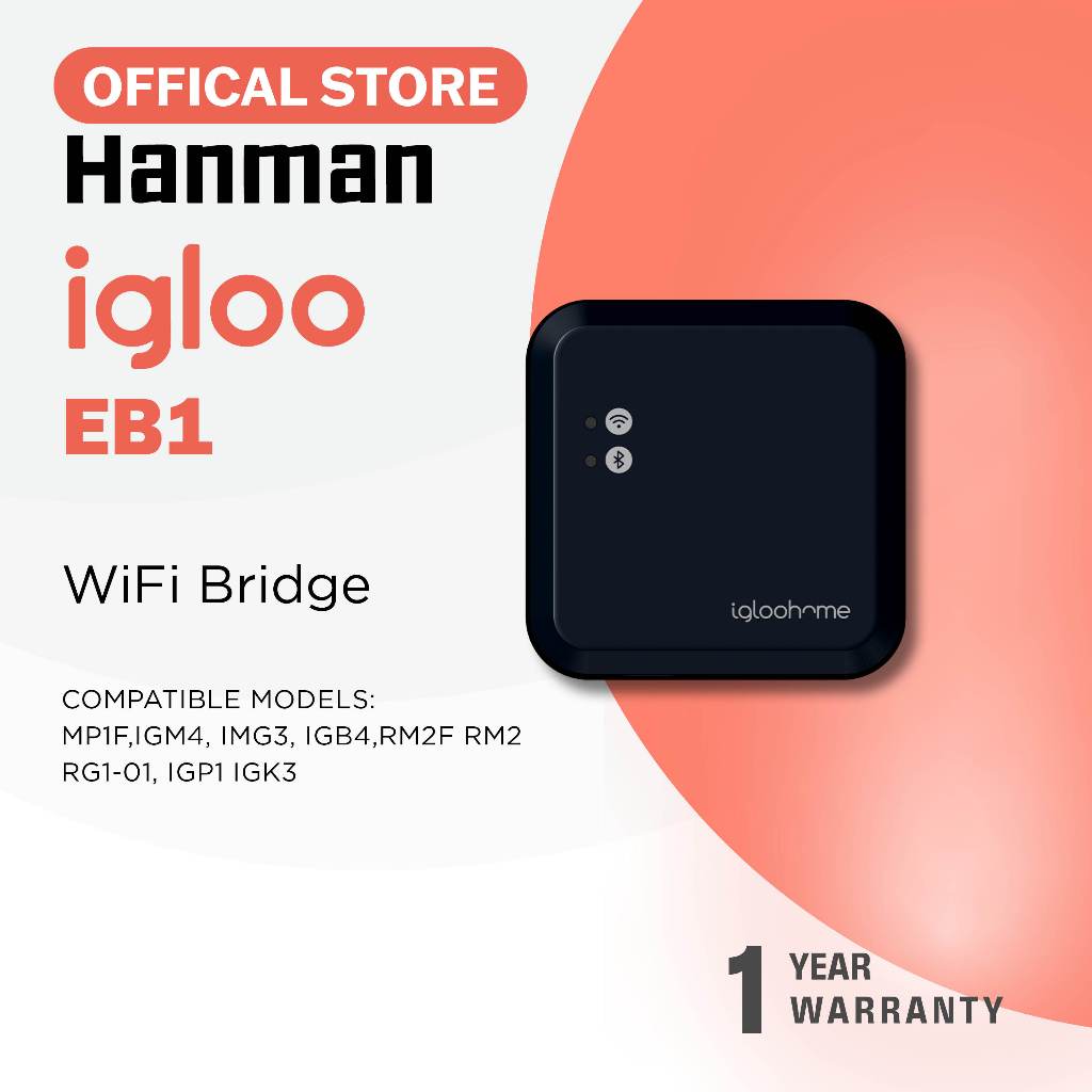 EB1 - IGLOOHOME WIFI BRIDGE FOR IGLOOHOME DIGITAL LOCKS (1 YEAR PARTS ...