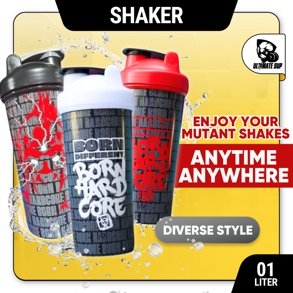 Mutant Mutant Deluxe All-In Shaker Cup, Water bottle, BPA Free, Matte ...