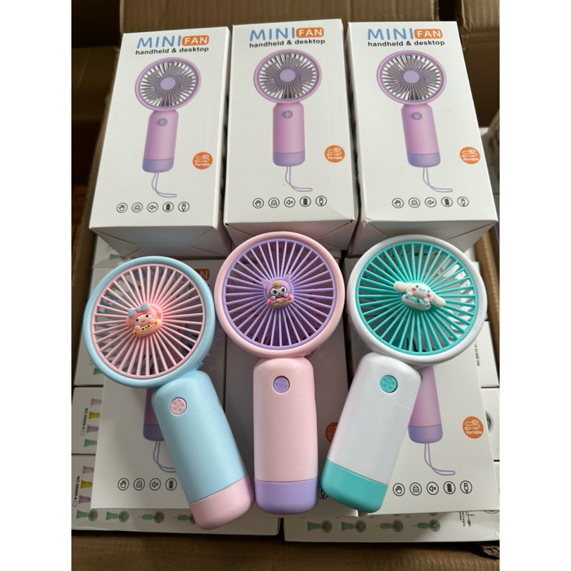 kuromi,cinnamoroll,hello kitty my melody new arrival mini fan 2024 ...