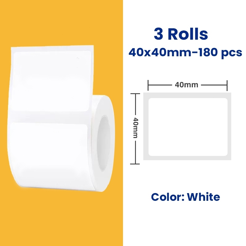 Thermal Label Printer Paper,Bluetooth Mini Label Maker Printer Paper ...