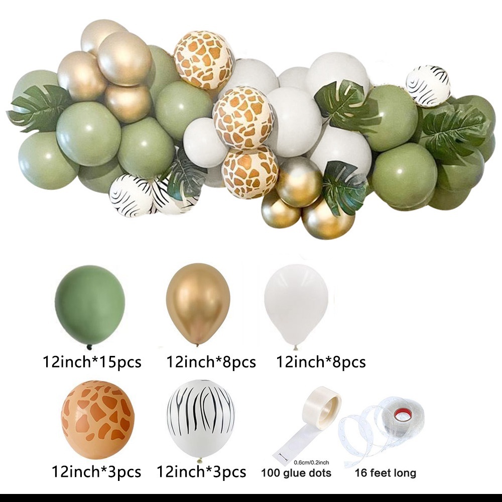 GeeParty Balloon Garland Set Arch Kit for Wedding Valentine Graduation ...