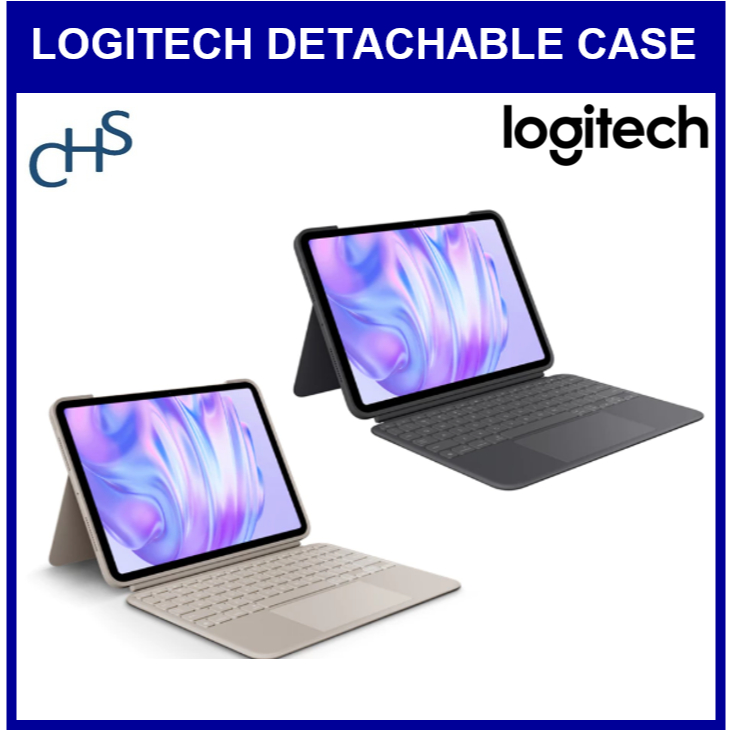 Logitech Combo Touch Detachable Keyboard Case Pro [M4] 1 Year Logitech ...