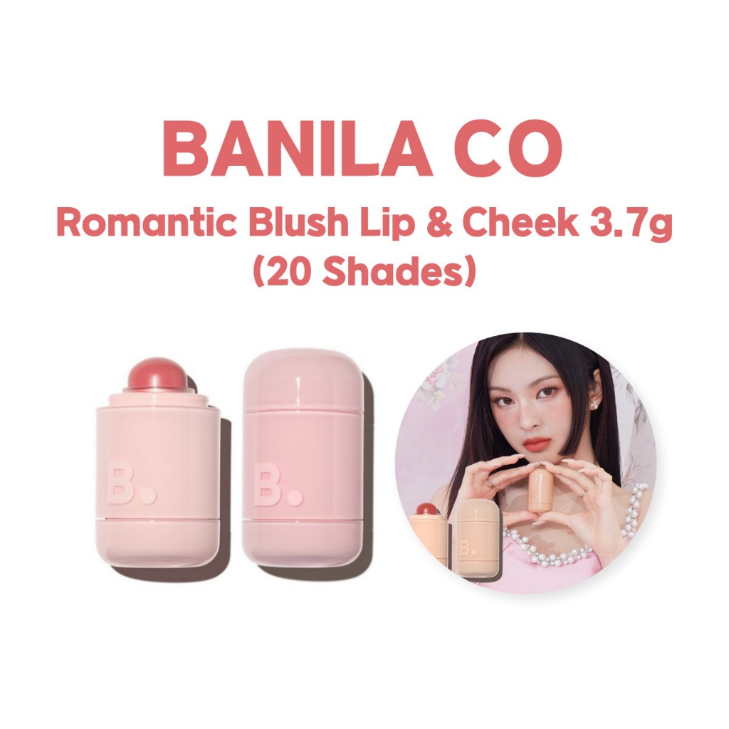 BANILA CO Romantic Blush Lip & Cheek 3.7g – Soft Cream Multi-Blush for ...