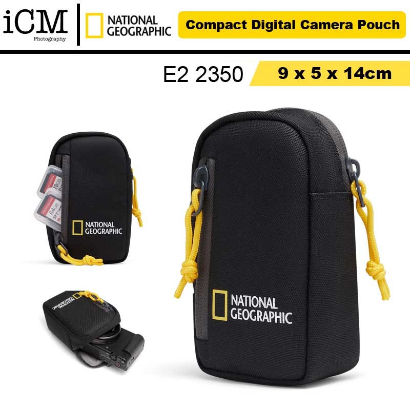 National Geographic Compact Pouch For Action Camera E2 2350 | Shopee ...