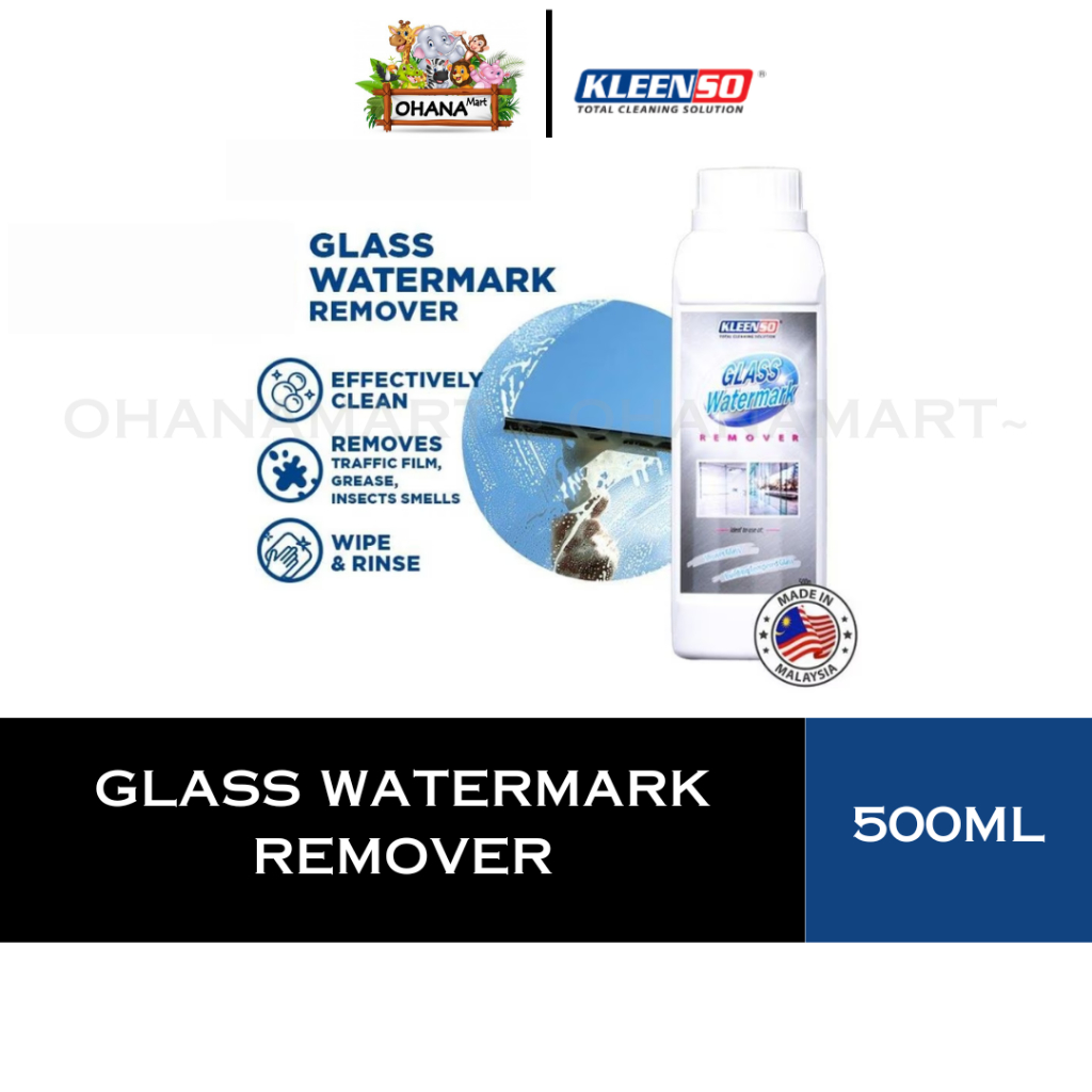 Kleenso Glass Watermark Remover 500G | Shopee Singapore