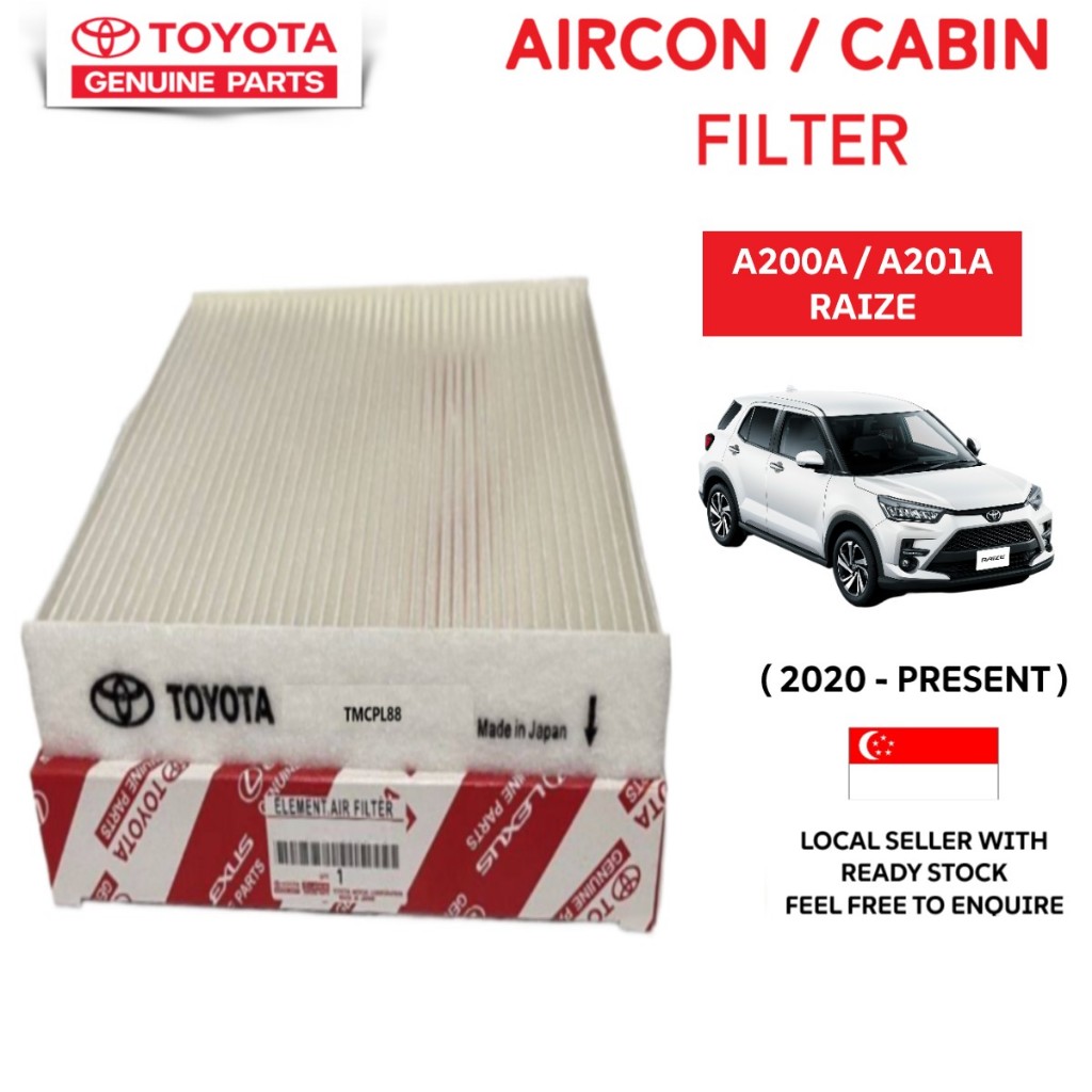TOYOTA RAIZE 1.0L / 1.2L ( A200A / A201A ) CABIN / AIRCON FILTER ...