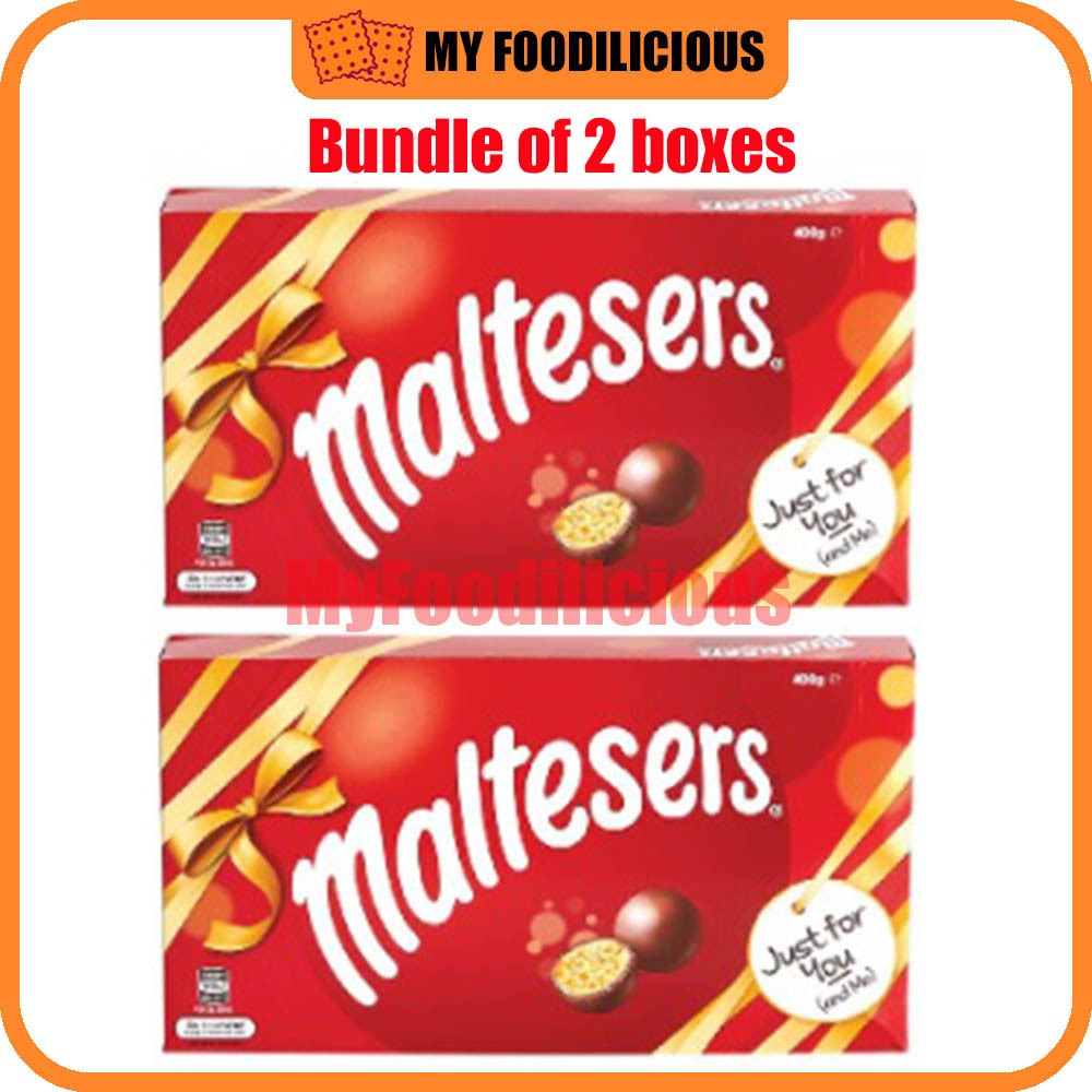 Maltesers Chocolate Box 400g Snack Australian Snack Present Gift Box ...