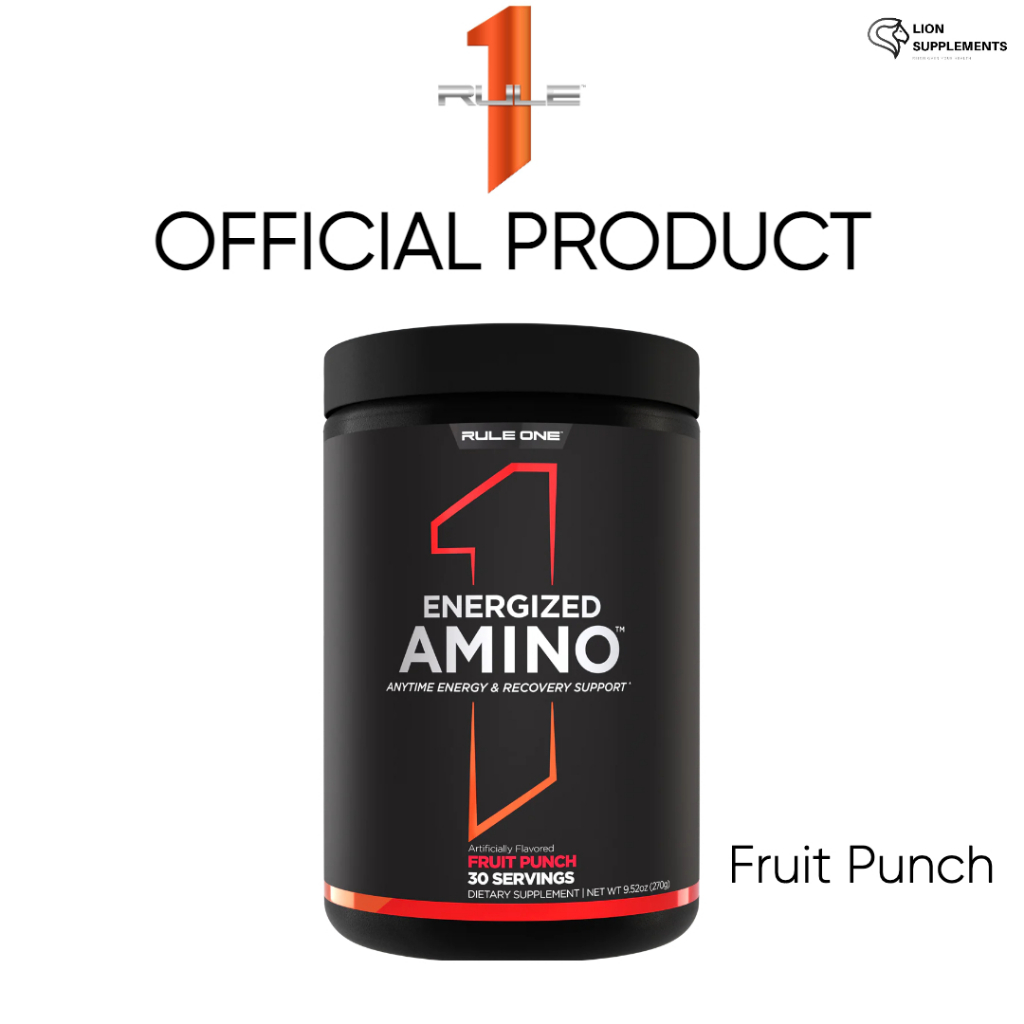 Rule1 Energized Amino Amino Acids + Energy 270g | Shopee Singapore