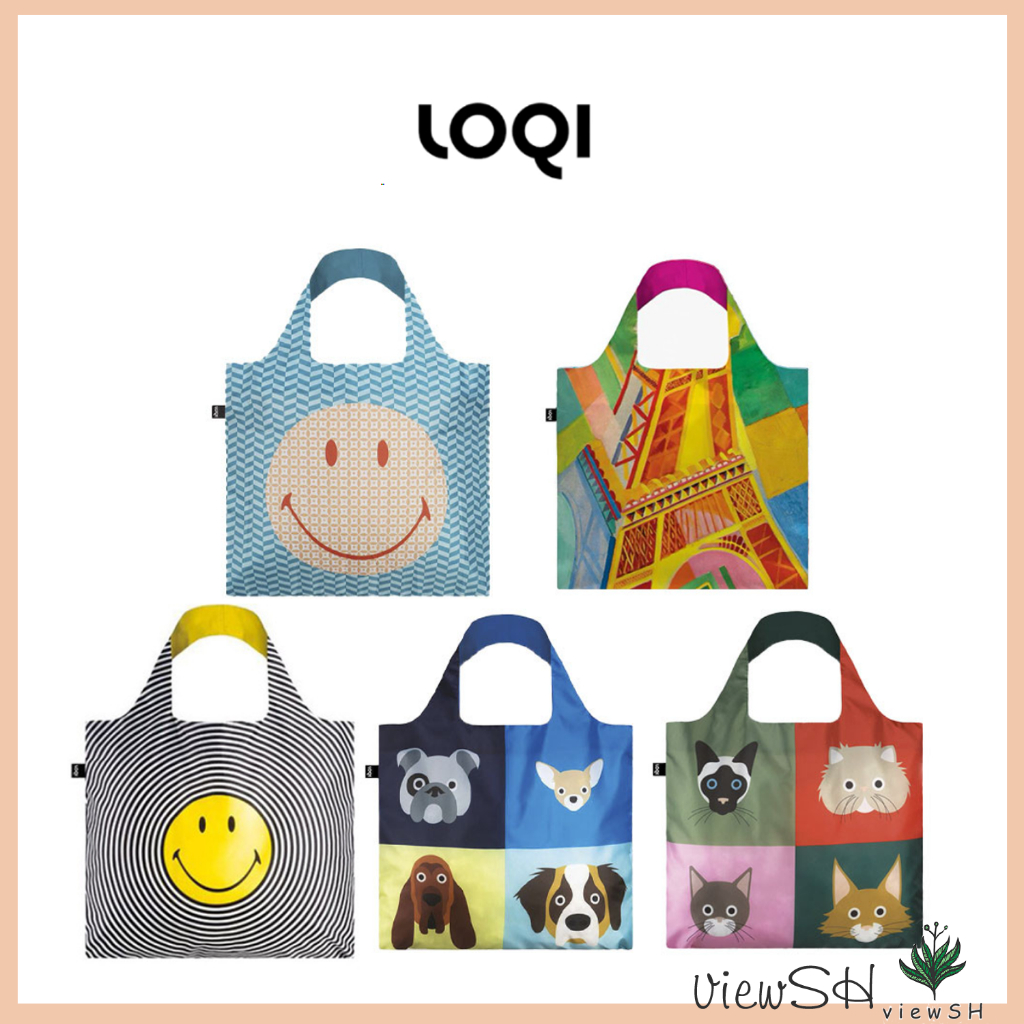 [LOQI] The LOQI Fashionable Recycled bag, Reusable bag, foldable bag ...